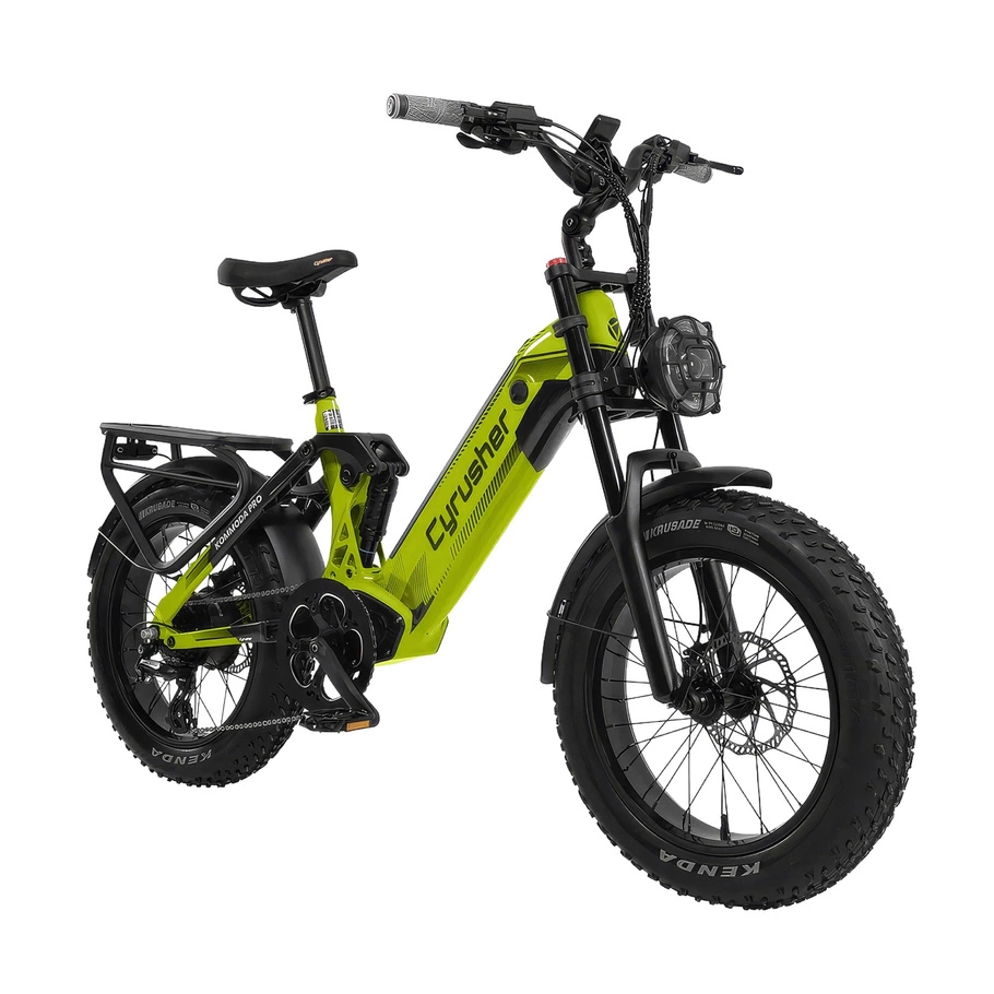 Cyrusher Kommoda Pro Electric Bike - 1800W Power | 20Ah Battery | 28mph Speed | 68mi Range ...